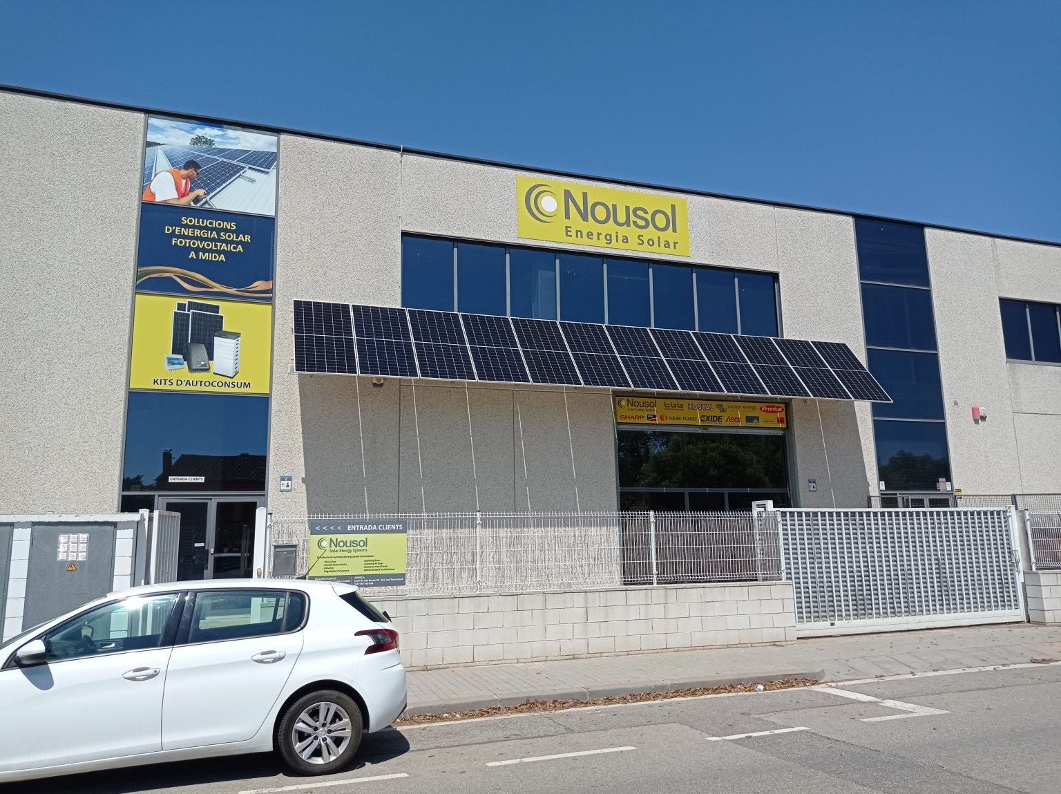 Finalización de la instalación en Nousol - Nousol Solar Energy Systems